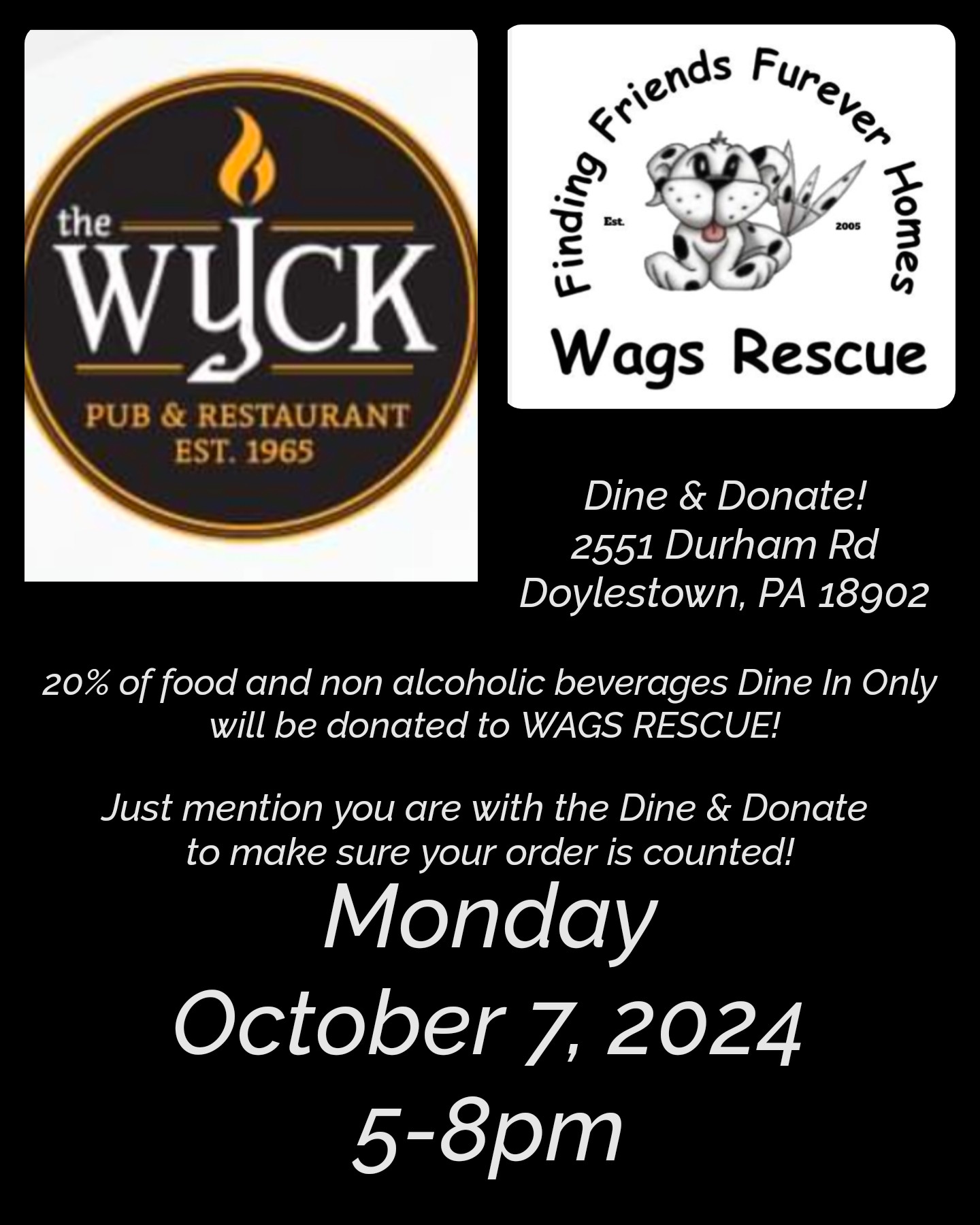 Event Calendar – Wags Rescue