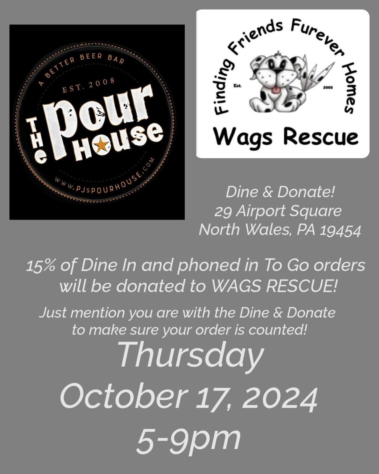 Event Calendar – Wags Rescue